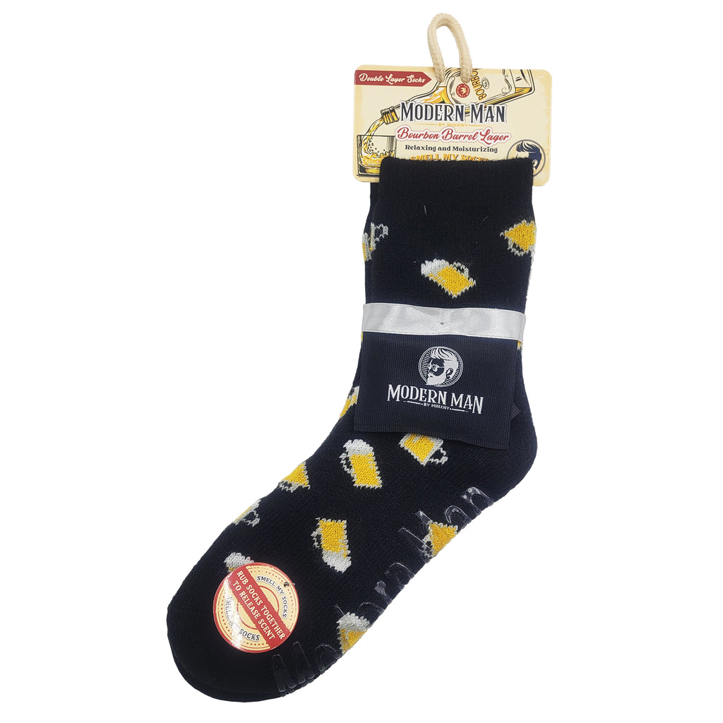 Men’s Chill-Ville Double Layer Socks - Lager | MinxNY